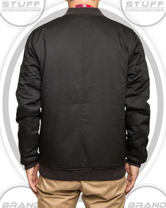 Custom Nylon Bomber Jackets Manufacturer | B2B Private Label Supplier