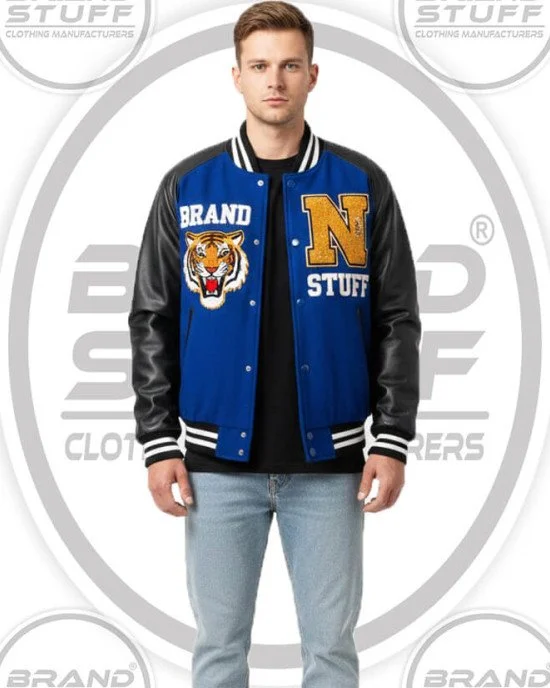 Custom Varsity Jackets | Wool Leather OEM Manufacturer