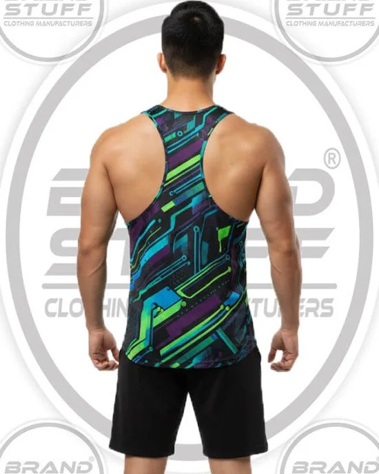 Sublimated Stringer Tank Tops Manufacturer