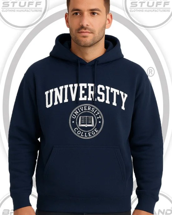 Custom University Hoodies | College Apparel Manufacturer