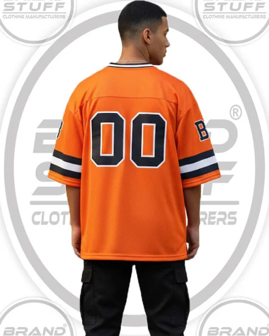 Oversized Mesh Football Jersey Supplier | Custom Streetwear Jerseys ...