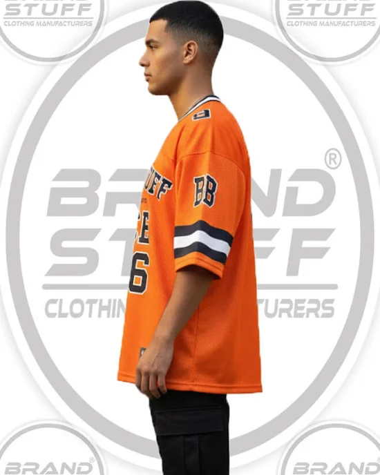Oversized Mesh Football Jersey Supplier | Custom Streetwear Jerseys ...