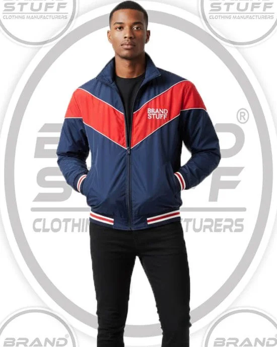 Custom Vintage Shell Track Jackets & 90s Windbreakers Manufacturer