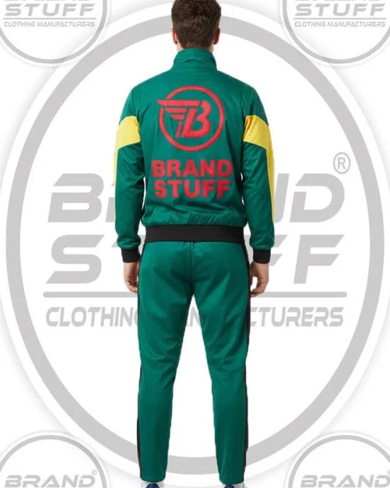90s Color Block Tracksuit | Wholesale Athletic Streetwear Manufacturer
